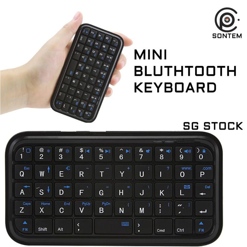 {SG Seller} IPD Mini Keyboard Portable Keyboard Wireless Bluetooth ...