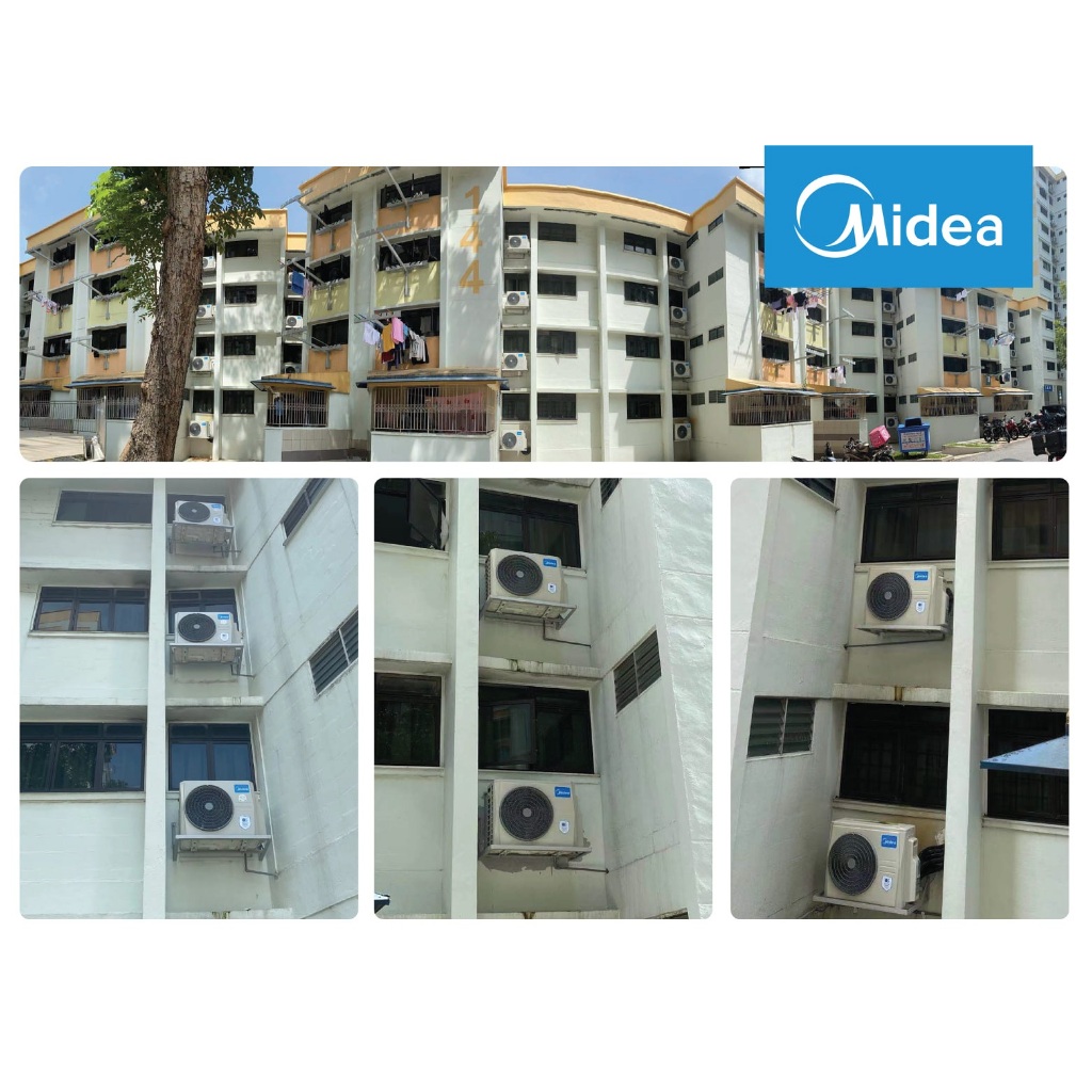 Midea (R32) Multi-Split System 4 Aircon + FREE Dismantle & Dispose Old ...