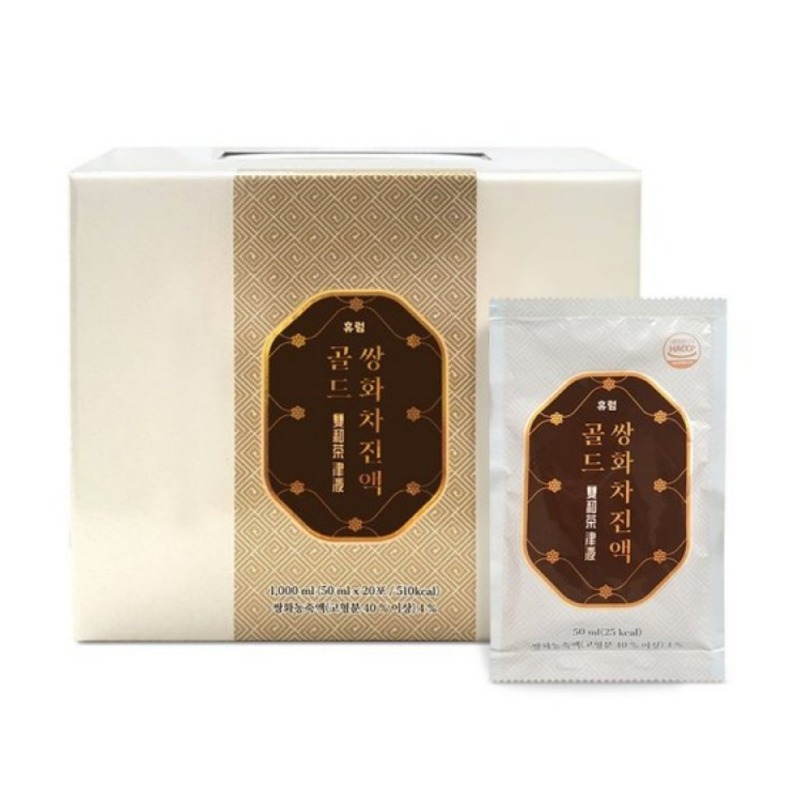 [Hurum] Ssanghwa Tea Extract Gold (50ml X 20) Traditional Korean Herbal ...