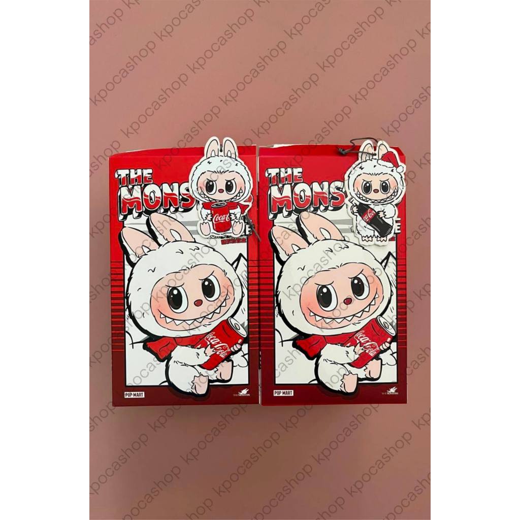 [SG INSTOCK] 100% Authentic Official Labubu V3 Coca Cola Plush | Shopee ...