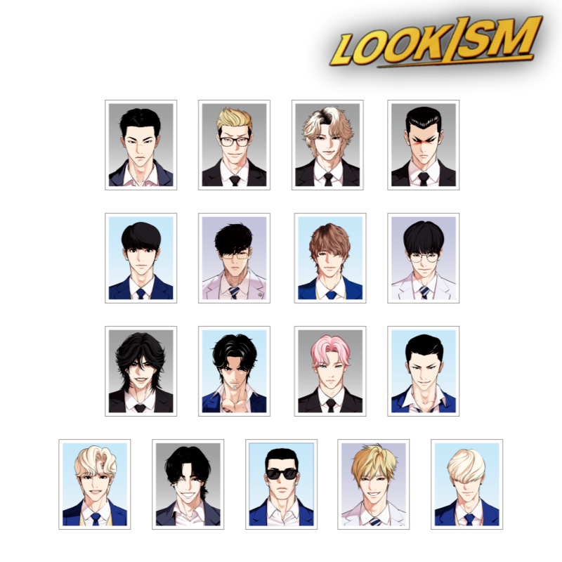 [LOOKISM] Character ID Photo (2pcs) | LOOKISM (看臉時代) Official MD Goods ...