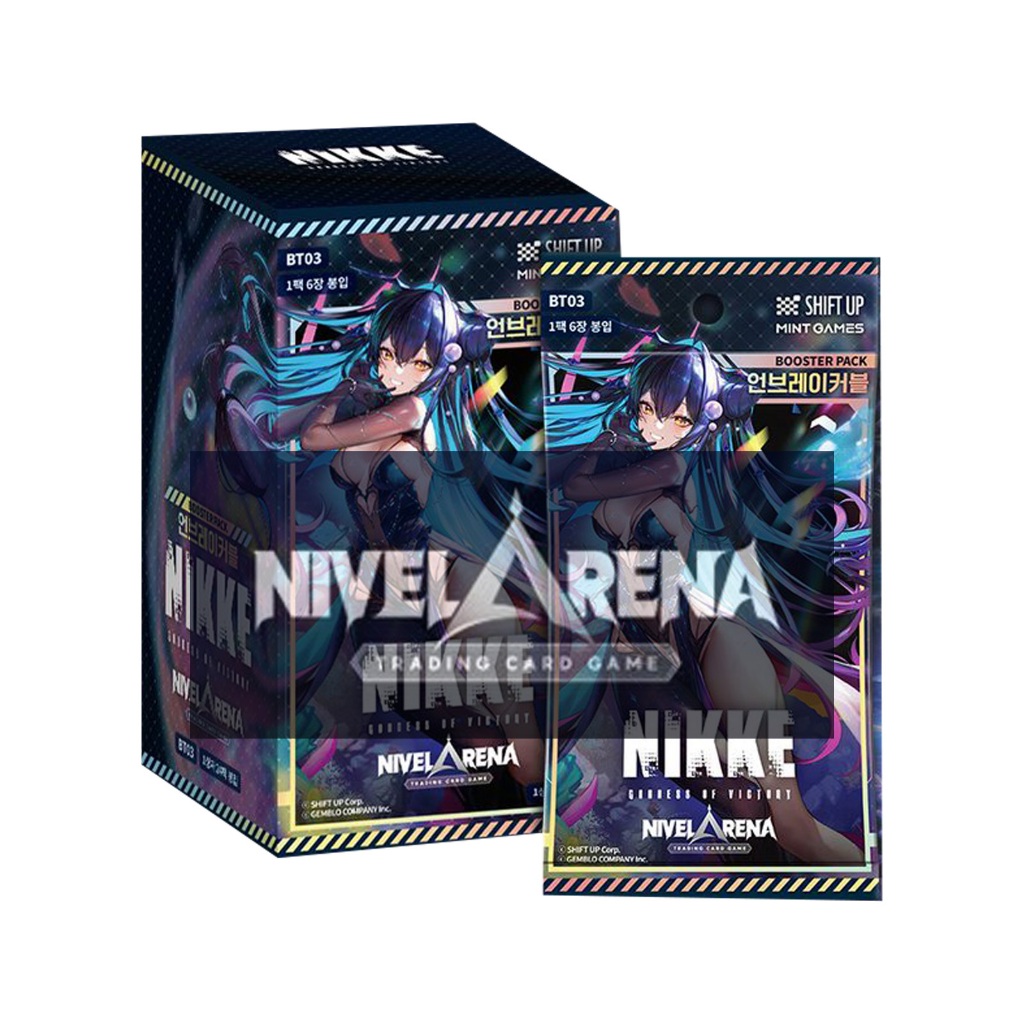 Goddess Of Victory: Nikke [Nivel ARENA BT03] Unbreakable 24 Packs Box | Shopee Singapore