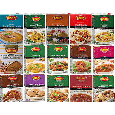 Shan Spices-Malay Chicken Biryani,Tandoori Masala,Mandhi,Keema, Korma ...