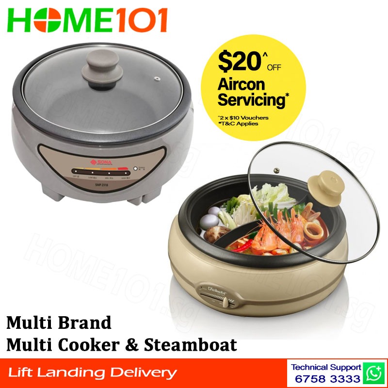 Multi Brand Multi Cooker & Steamboat - SMP 2318 I 3838 I 1400 DP-SP I ...