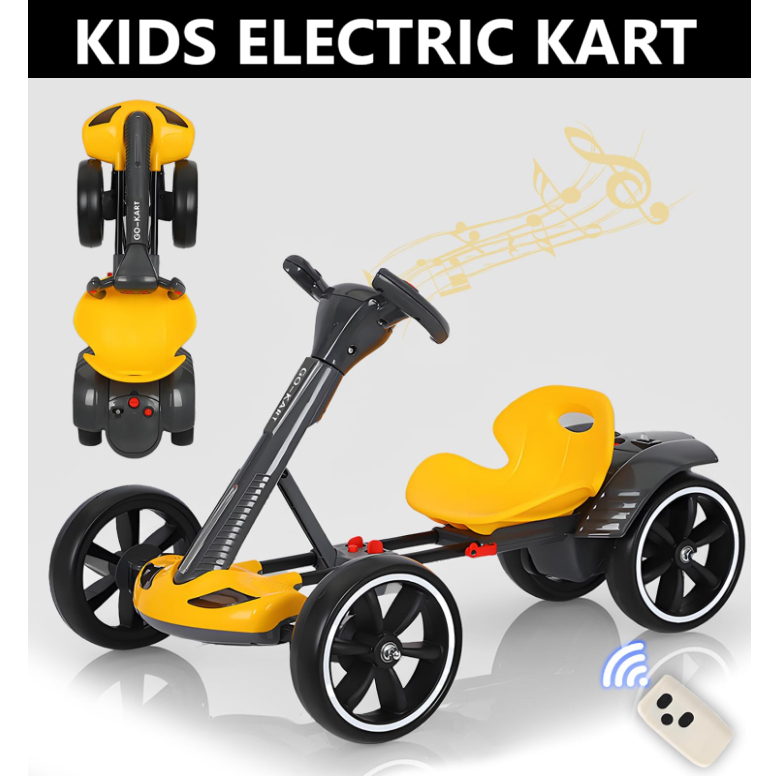 Go Kart Remote Control Car Electric Car for Kid Ride On Car Go Kart for ...
