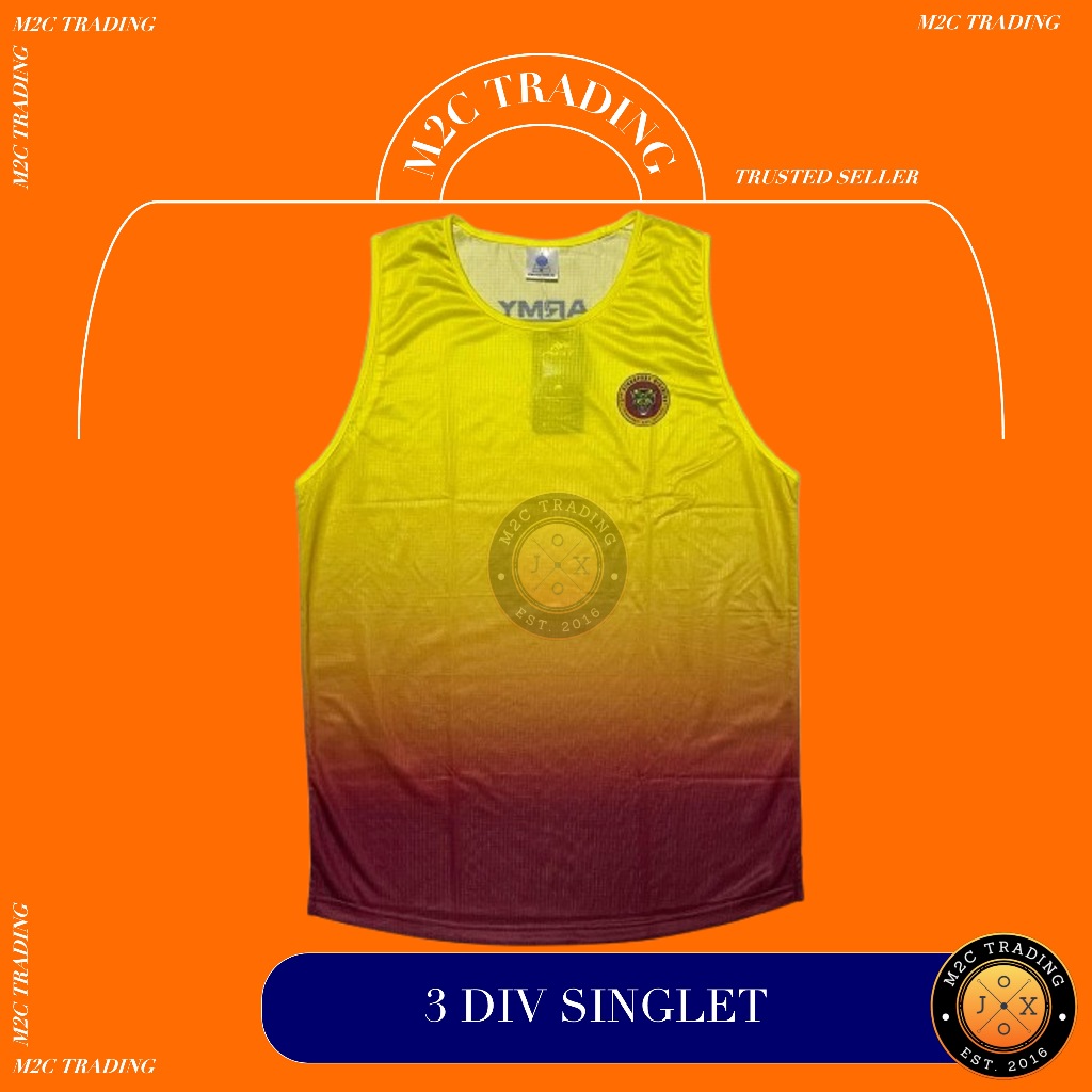 TRAINING KIT SET | SAF 3 DIV SINGLET W SHORTS & SOCKS | UNISEX | QUICK ...