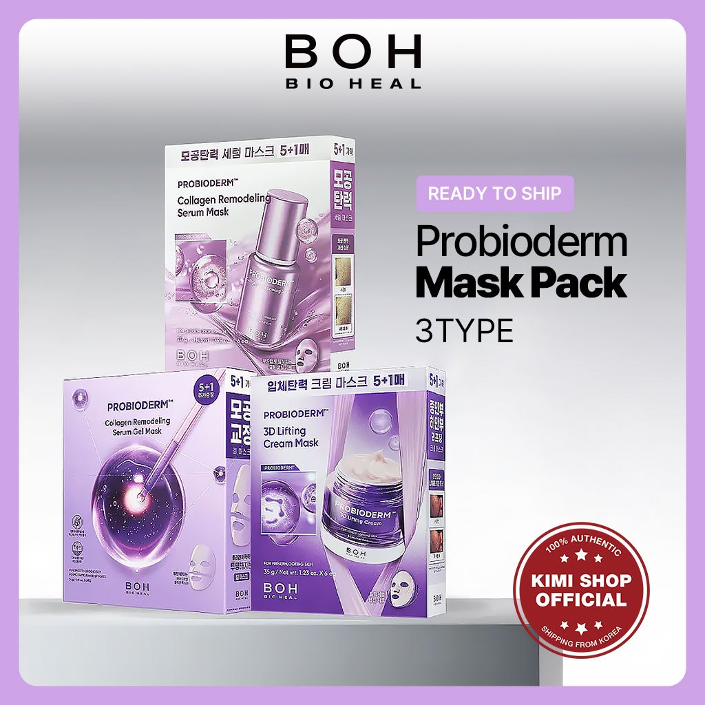 [BIO HEAL BOH] Probioderm Mask Pack 3 Types (Value Set) | Collagen | 3D ...