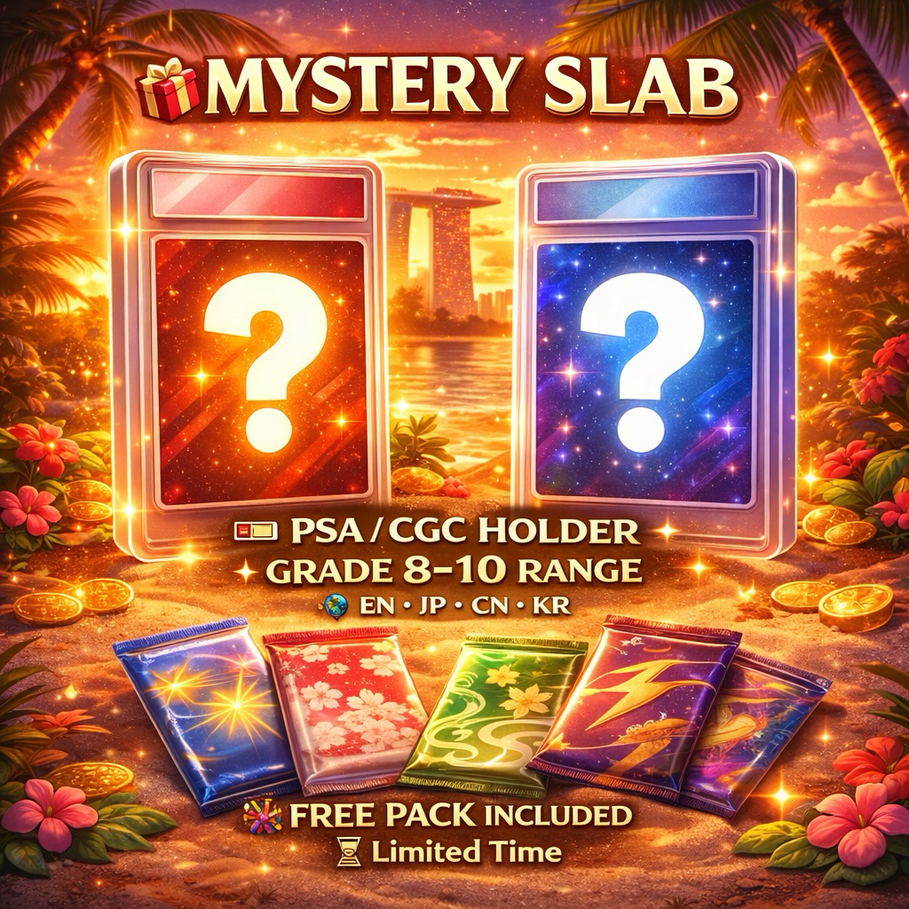 CGC/PSA Pokemon Mystery Slab (grades 8-10) | Shopee Singapore