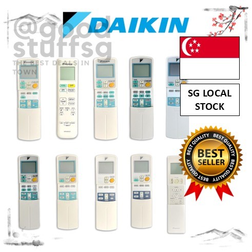 [SG FREE 🚚]Daikin Remote Control, Real Daikin Air Conditioner Remote ...