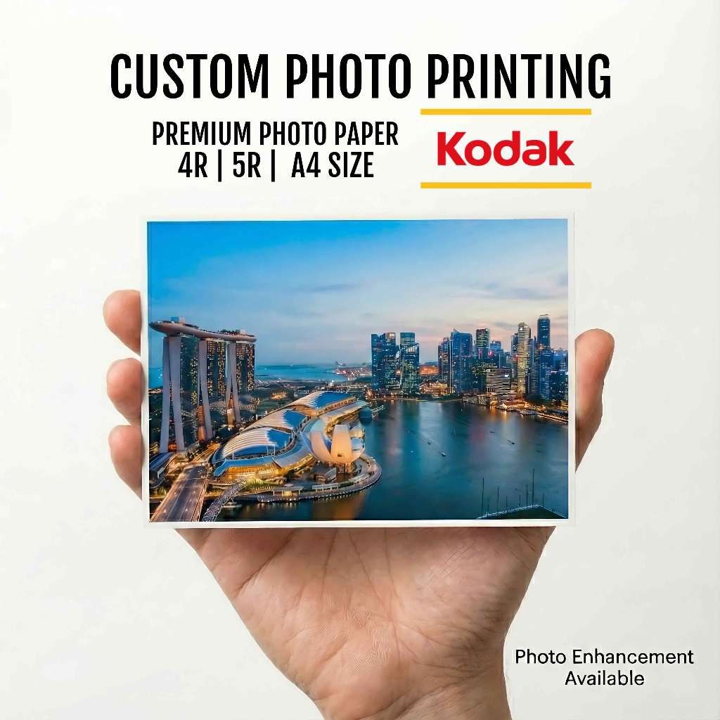 Alskar® Same day Kodak Photo Printing 4R 5R A4 SG Custom Wedding Photo ...