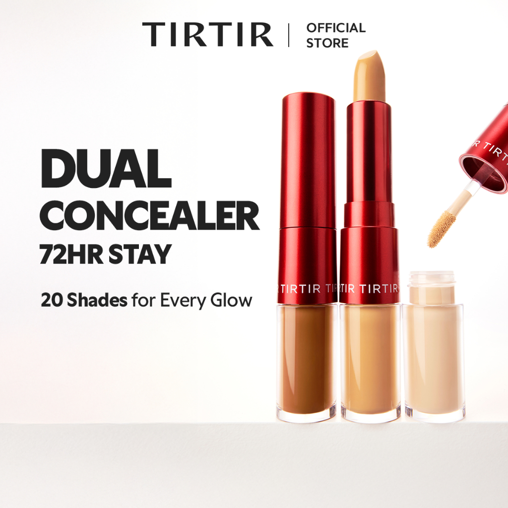 [TIRTIR] Glide & Hide Blurring Concealer 8g (Liquid 4g+Stick 4g) / 20 ...