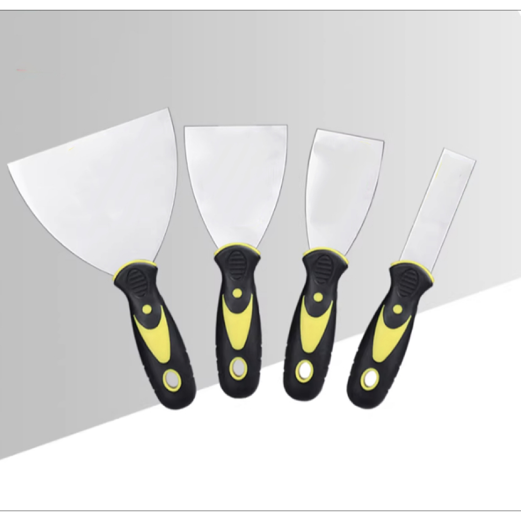 Carbon Steel Putty Scraping Knife | Non-Slip Extra-Wide Scraper Tool (1 ...