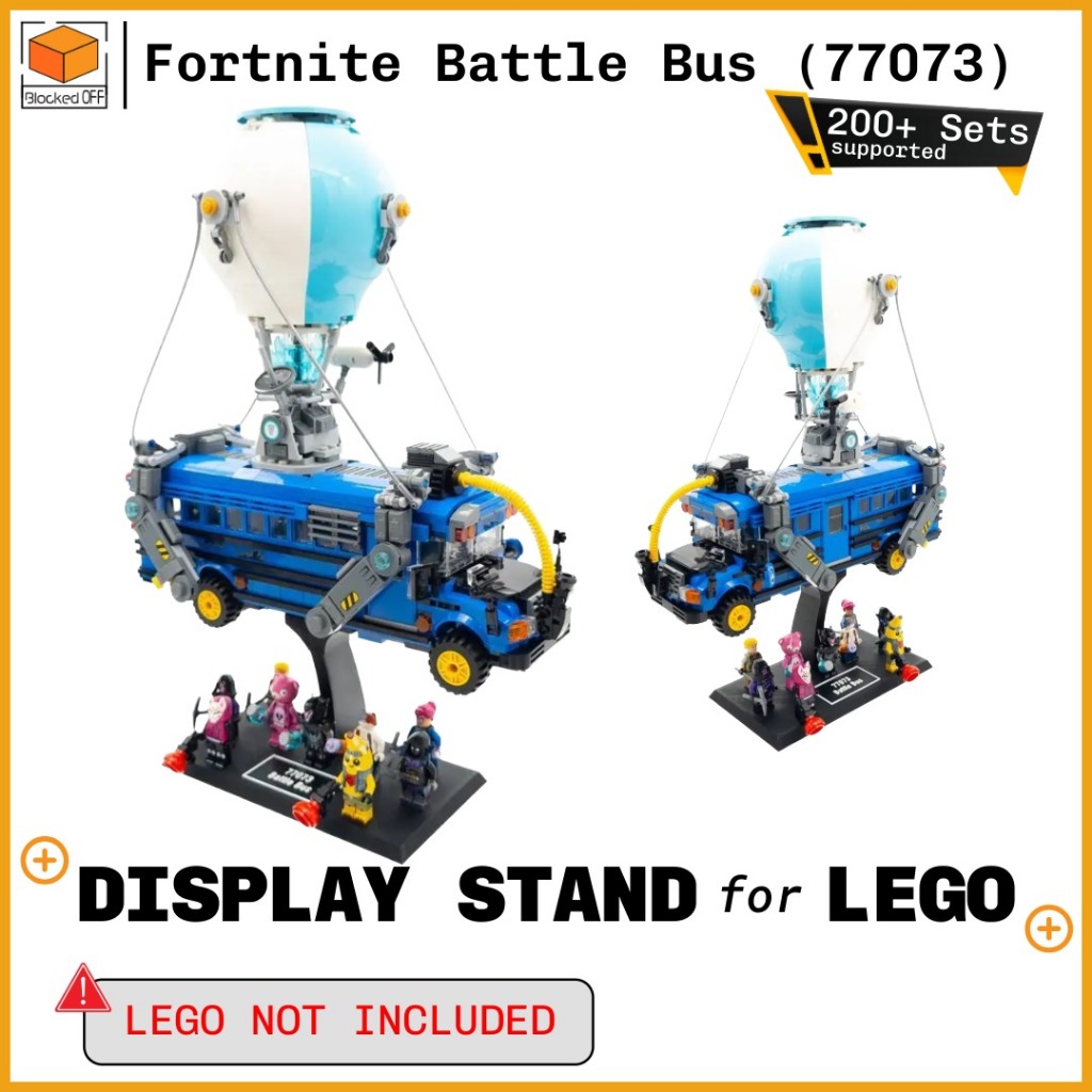 Display Stand for Lego Fortnite Battle Bus (77073) | Shopee Singapore