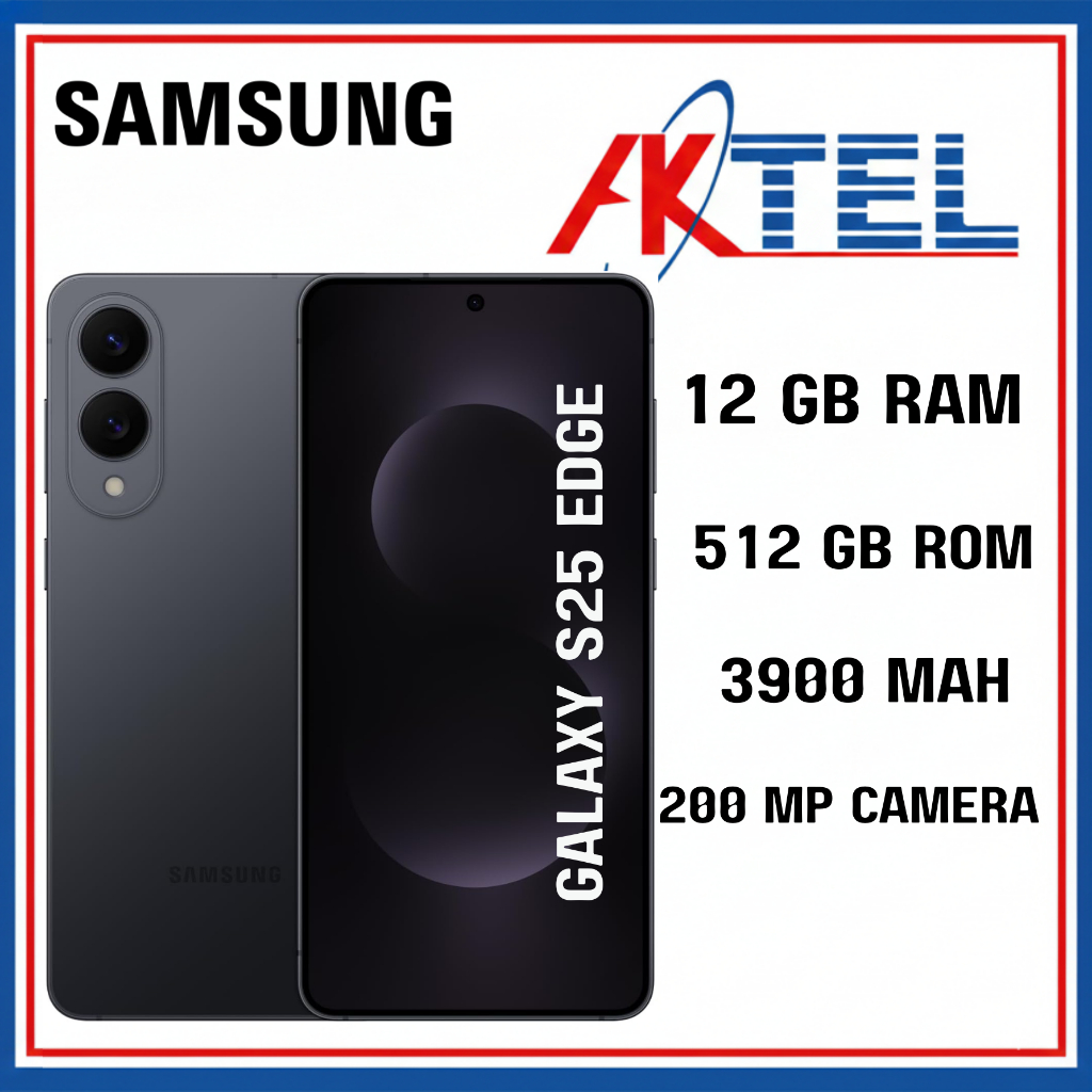 SAMSUNG GALAXY S25 EDGE 5G 12/512 GB SLIMMEST GALAXY S SERIES //LOCAL ...