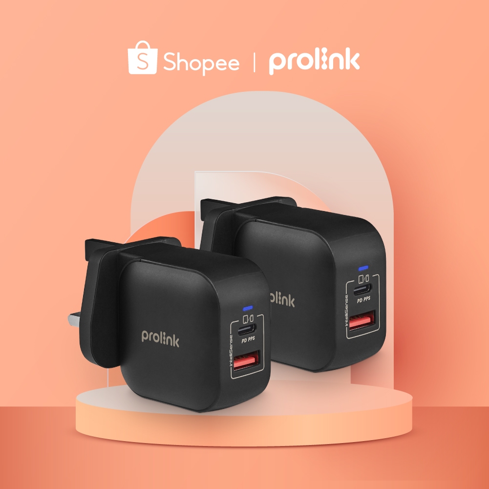 Prolink x brand box Gadgets A (Charger) | Shopee Singapore