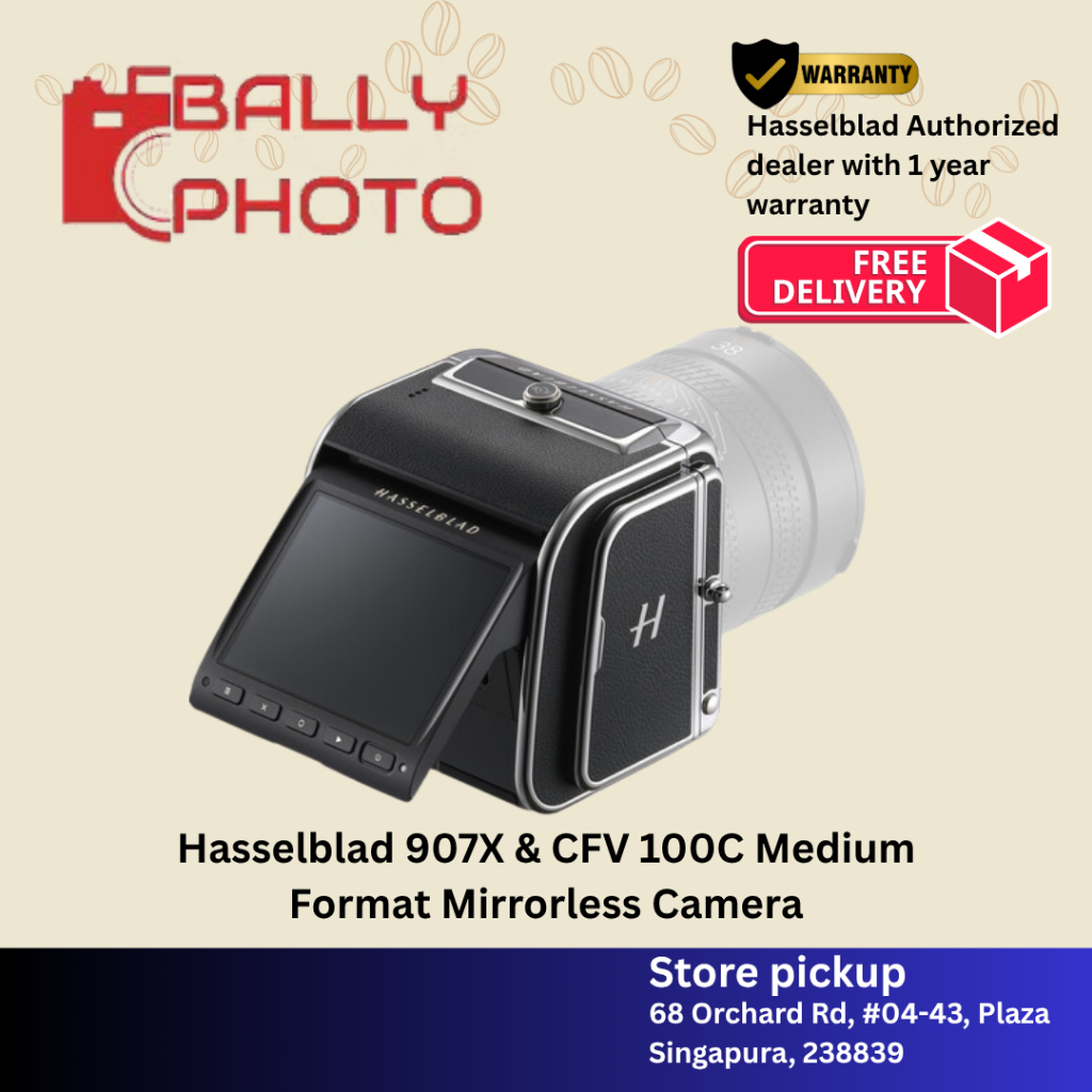 Hasselblad 907X & CFV 100C Medium Format Mirrorless Camera I 1 Year ...