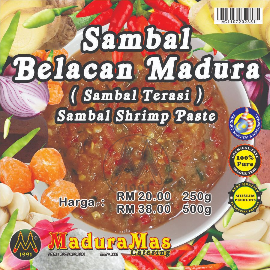 ( 🔥 Wholesale Price 🔥 ) Sambal Shrimp Paste - Sambal Belacan Madura ...
