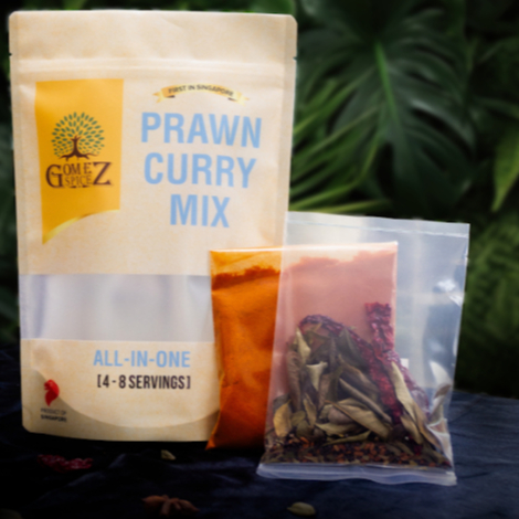 Gomez Spice Prawn Curry Mix | No MSG | Singapore Made | Shopee Singapore