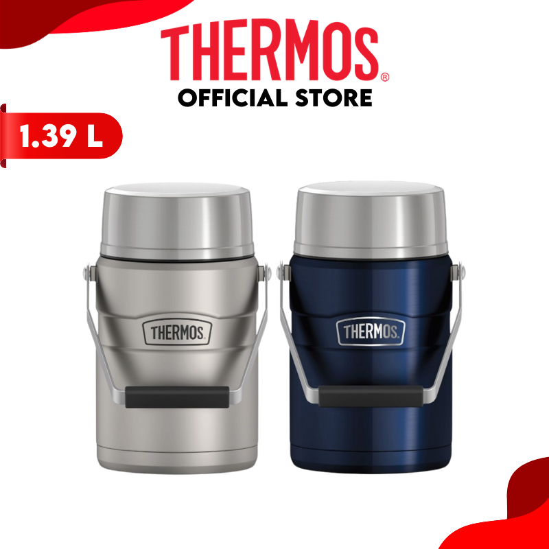 [Takeaway King] Thermos® SK-3030 Stainless King 1.39L Big Boss Food Jar ...