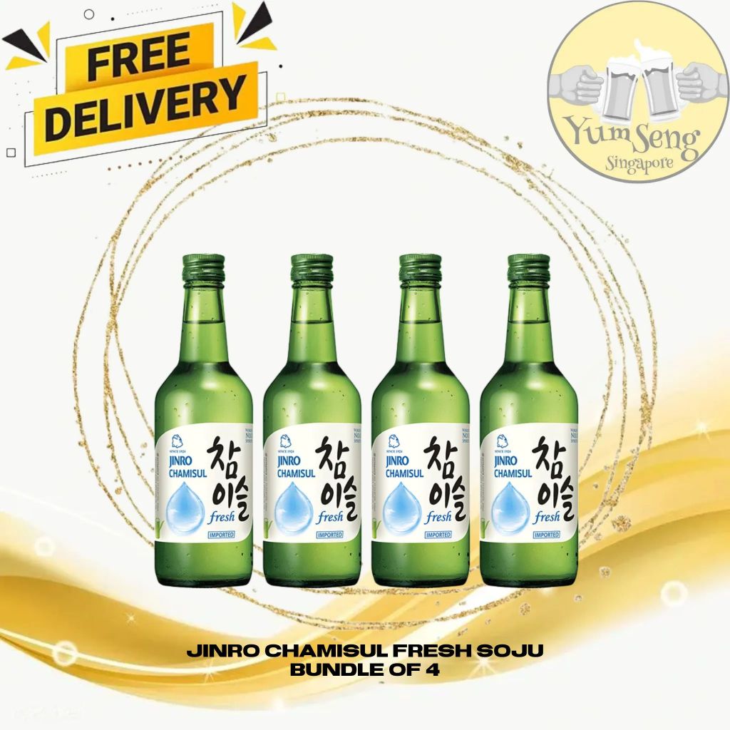 Jinro Chamisul Fresh Soju 360ml (Bundle of 4) | Shopee Singapore
