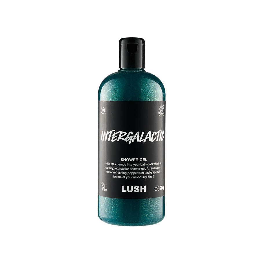 LUSH Intergalactic Shower Gel (with plastic-fee sparkles) | Shopee ...
