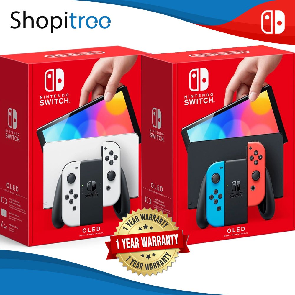 [Local SG Set] Nintendo Switch OLED Console + 1 Year Local Warranty by ...