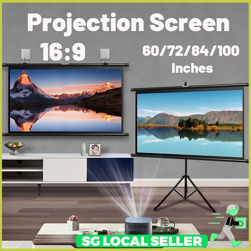 Buy Projector Screens Online, April 2026 | Shopee Singapore