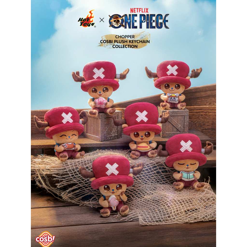 PPLU109N - One Piece – Chopper Cosbi Plush Keychain Collection Series ...