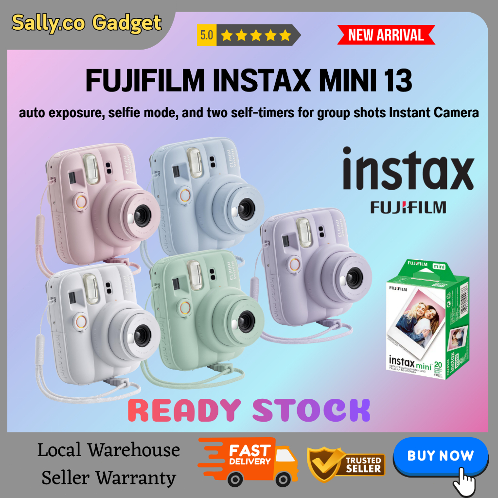 [Ready To Ship]Fujifilm Instax Mini 13 Instant Film Camera | Shopee ...