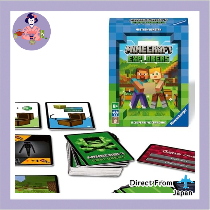 Ravensberger Minecraft Explorers Card Game (Co-op Game Board Game Table ...