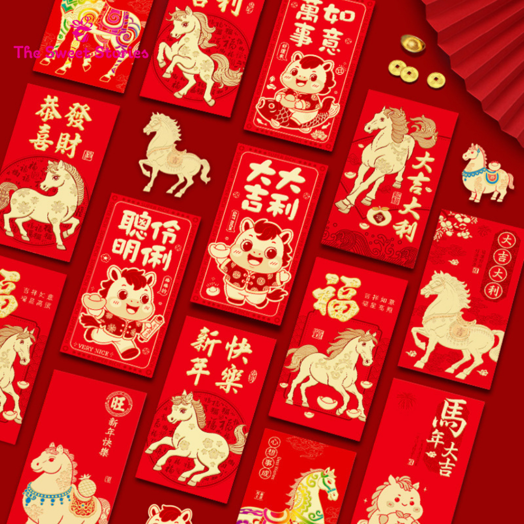 [The Sweet Stories] 2026 CNY Red Packet Chinese New Year Horse Year ...