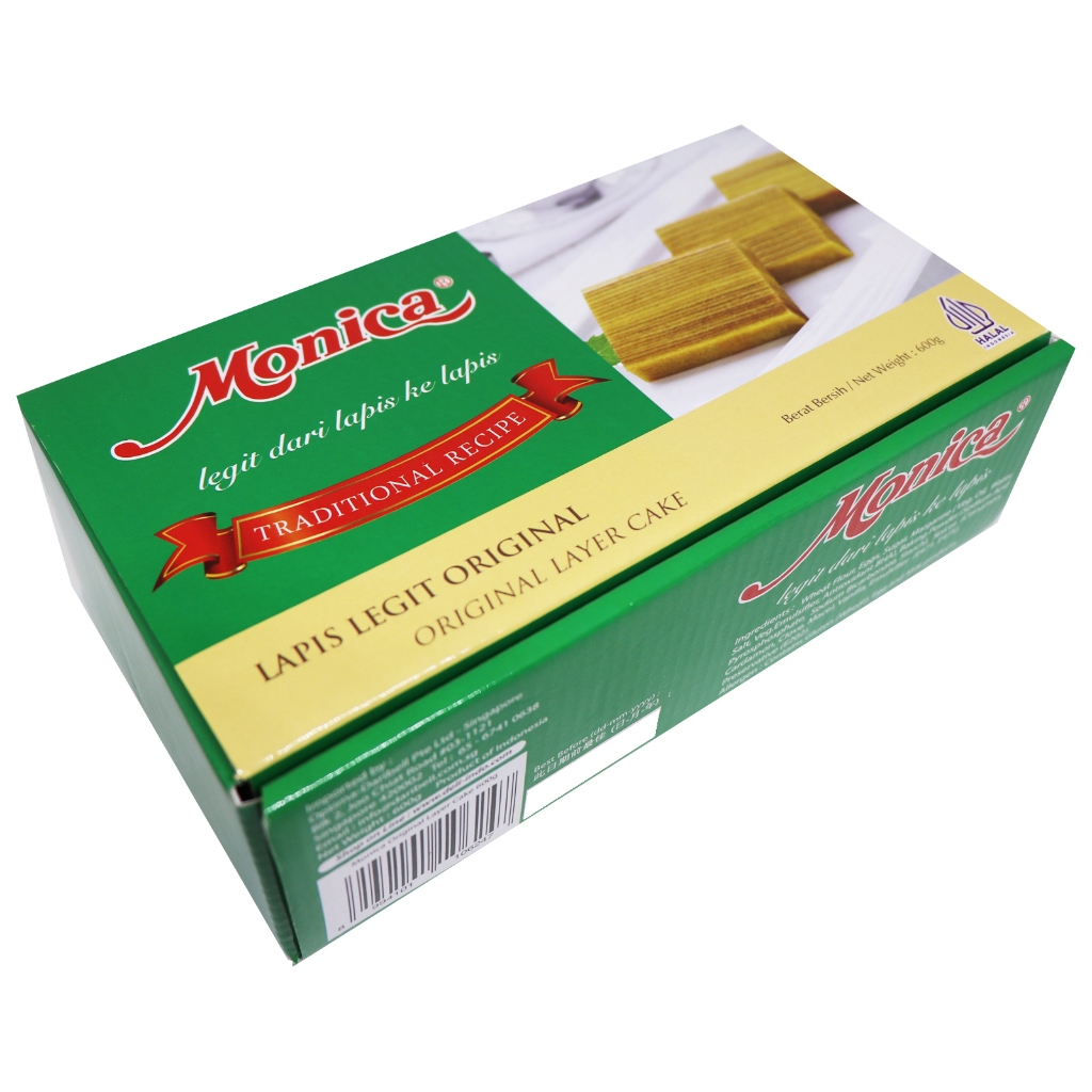 600G Monica Vacpack Kueh Lapis Original - HALAL Certified | Shopee ...