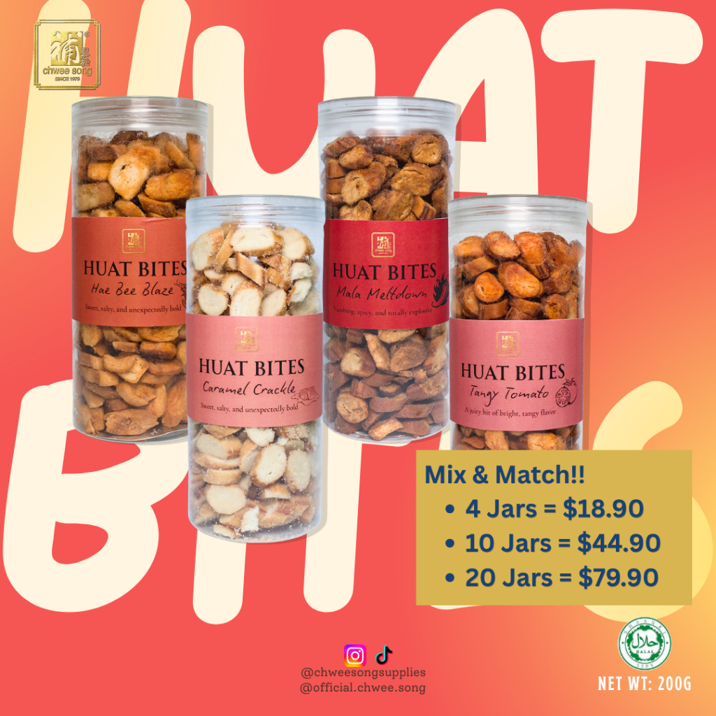 [BUNDLE OF 4/10/20] Chwee Song Huat Bites Snacks | Mix & Match ...