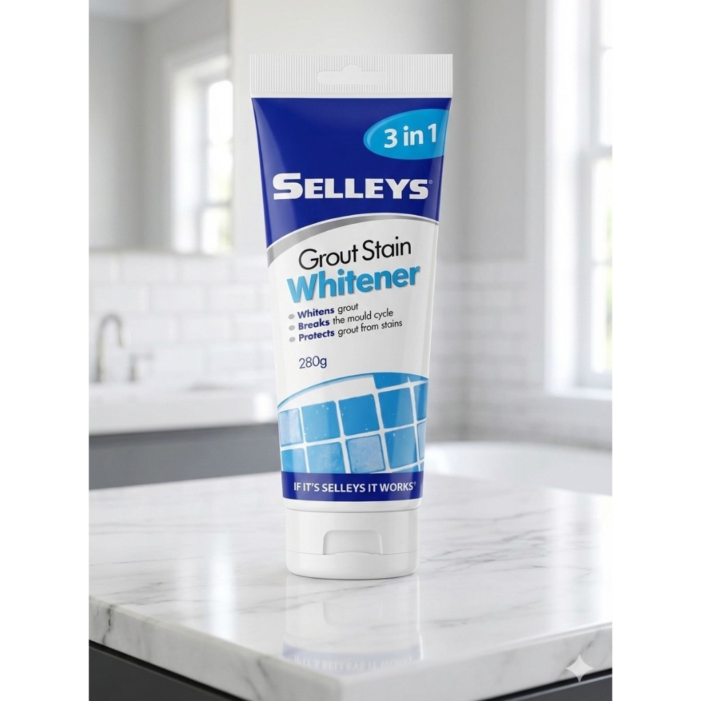 [CHEAPEST IN SG] Selleys 3 in 1 Grout Stain Whitener 280gm clean ...