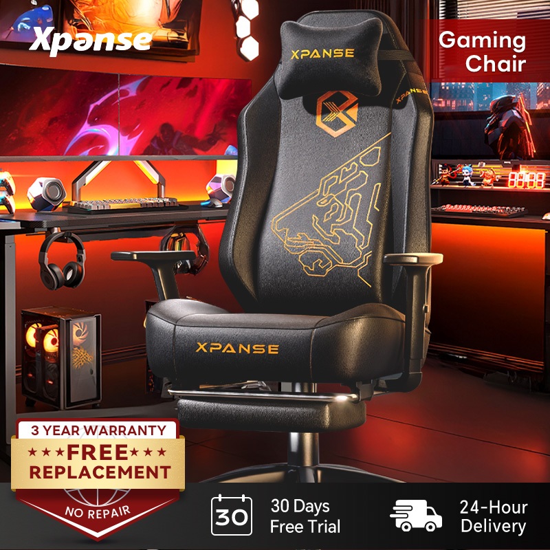 【SG Stock】Xpanse Xspark Mech-Tiger Gaming Chair Air-Leather Ergonomic ...