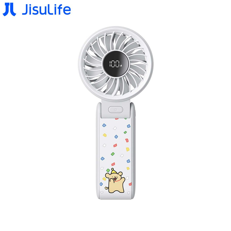 JISULIFE Life7 Handheld Fan Maltese Limited Edition 5000mAh Portable ...