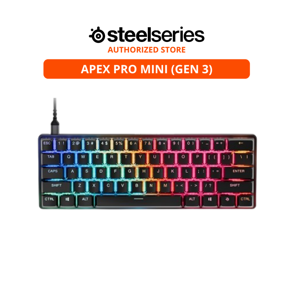 SteelSeries Apex Pro Mini Gen 3 HyperMagnetic Gaming Keyboard | Shopee ...