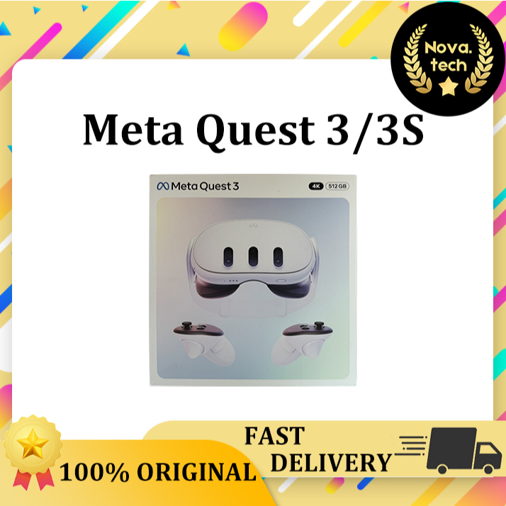 Meta Quest 3S /Meta Quest 3/Quest 2 / Advanced All-In-One Virtual ...