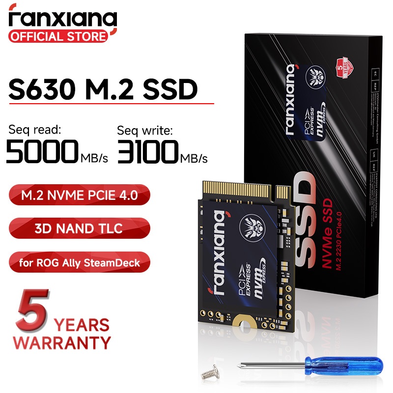 Fanxiang S630 SSD M.2 2230 PCIe Gen4x4 Internal Solid State Drive ...