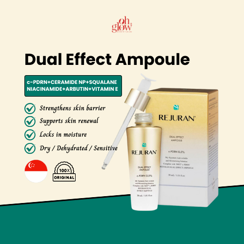 REJURAN Dual Effect Turnover Ampoule 30ML|PDRN Serum| Anti-Aging ...
