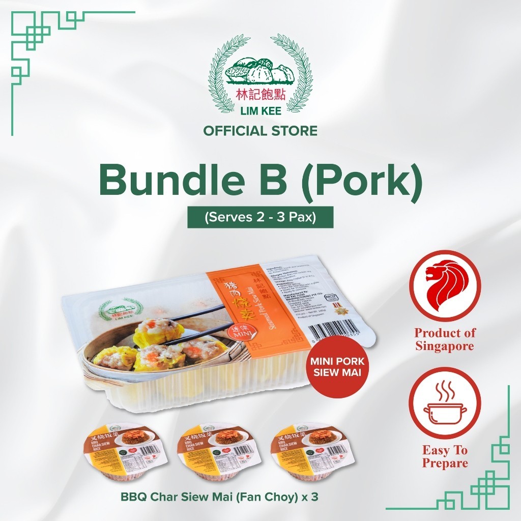 [SHOPEE MAJULAH CLUB] Lim Kee - Bundle B (Pork) - Serves 2-3pax ...