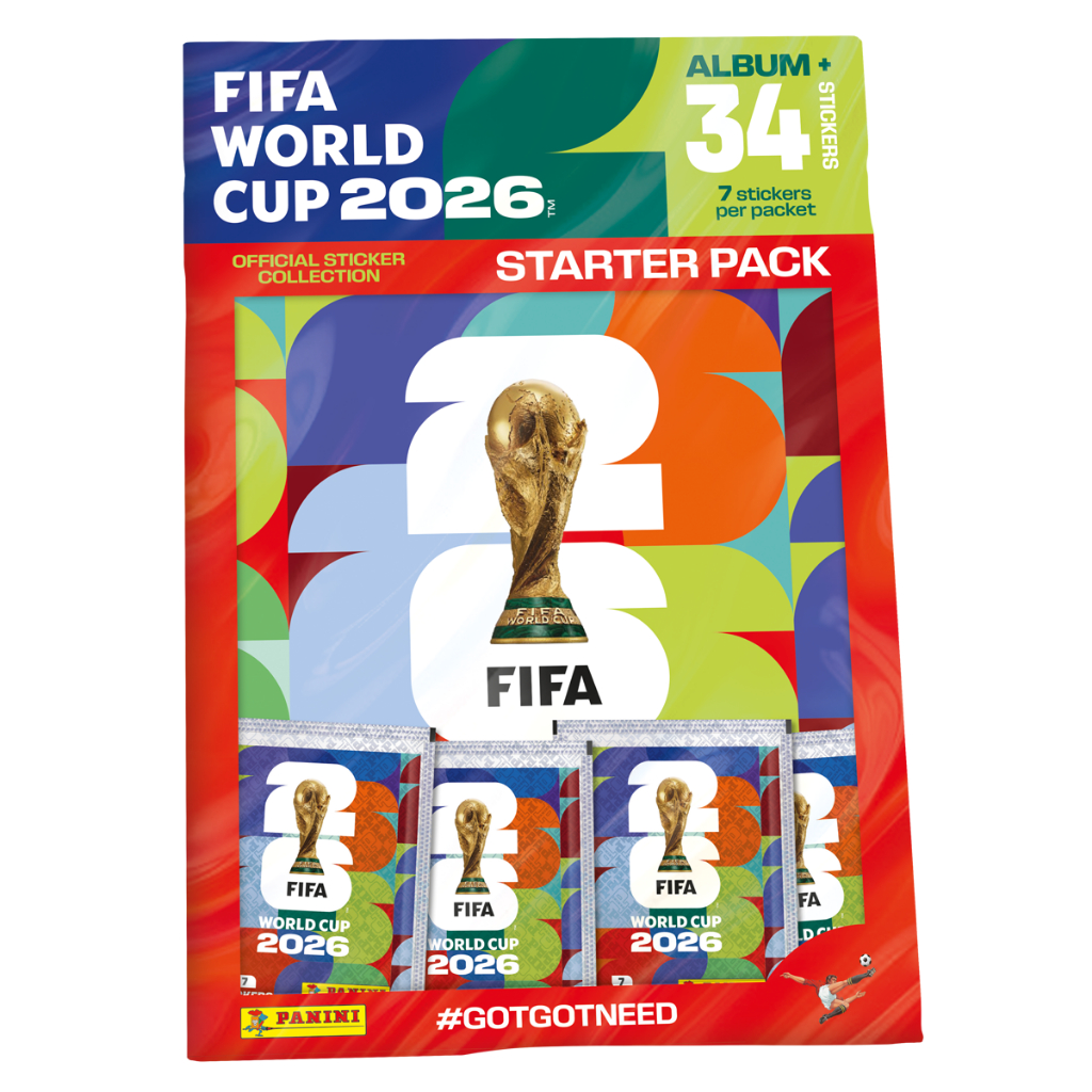 Panini FIFA World Cup 2026 Sticker Collection Starter Pack (Pictures ...