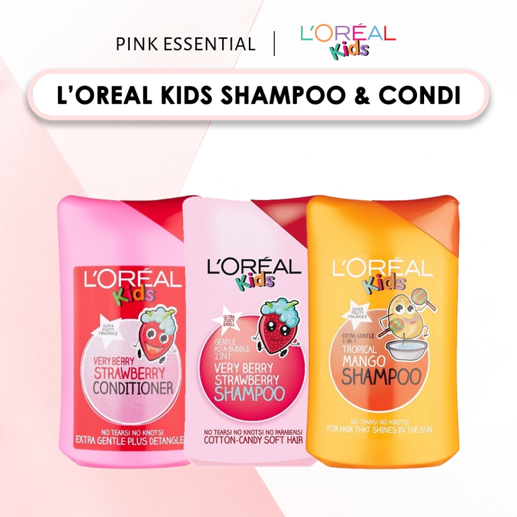 Loreal Kids Hair Shampoo & Conditioner, 250ml | Shopee Singapore