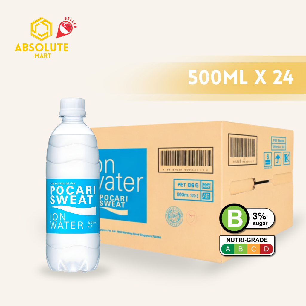 POCARI SWEAT ION Water 500ML X 24 (BOTTLE) | Shopee Singapore