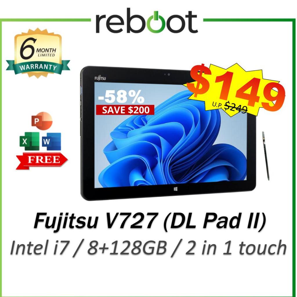 Fujitsu V727 Tablet | Intel i5 & Intel i7 | Fujitsu Tablet | 2 in 1 ...