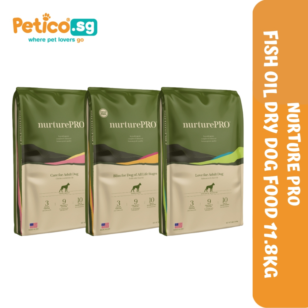Nurture Pro Dog 11.8kg Original with Fish Oil Dry Dog Food | NurturePRO ...