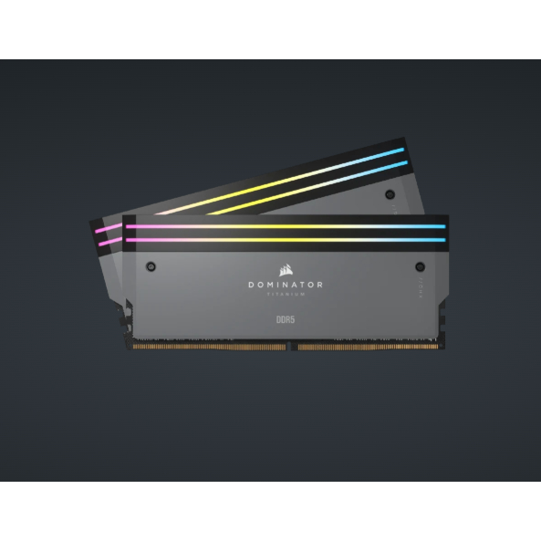 (LEH) DOMINATOR® TITANIUM RGB 64GB (2x32GB) DDR5 DRAM 6000MT/s CL30 AMD ...