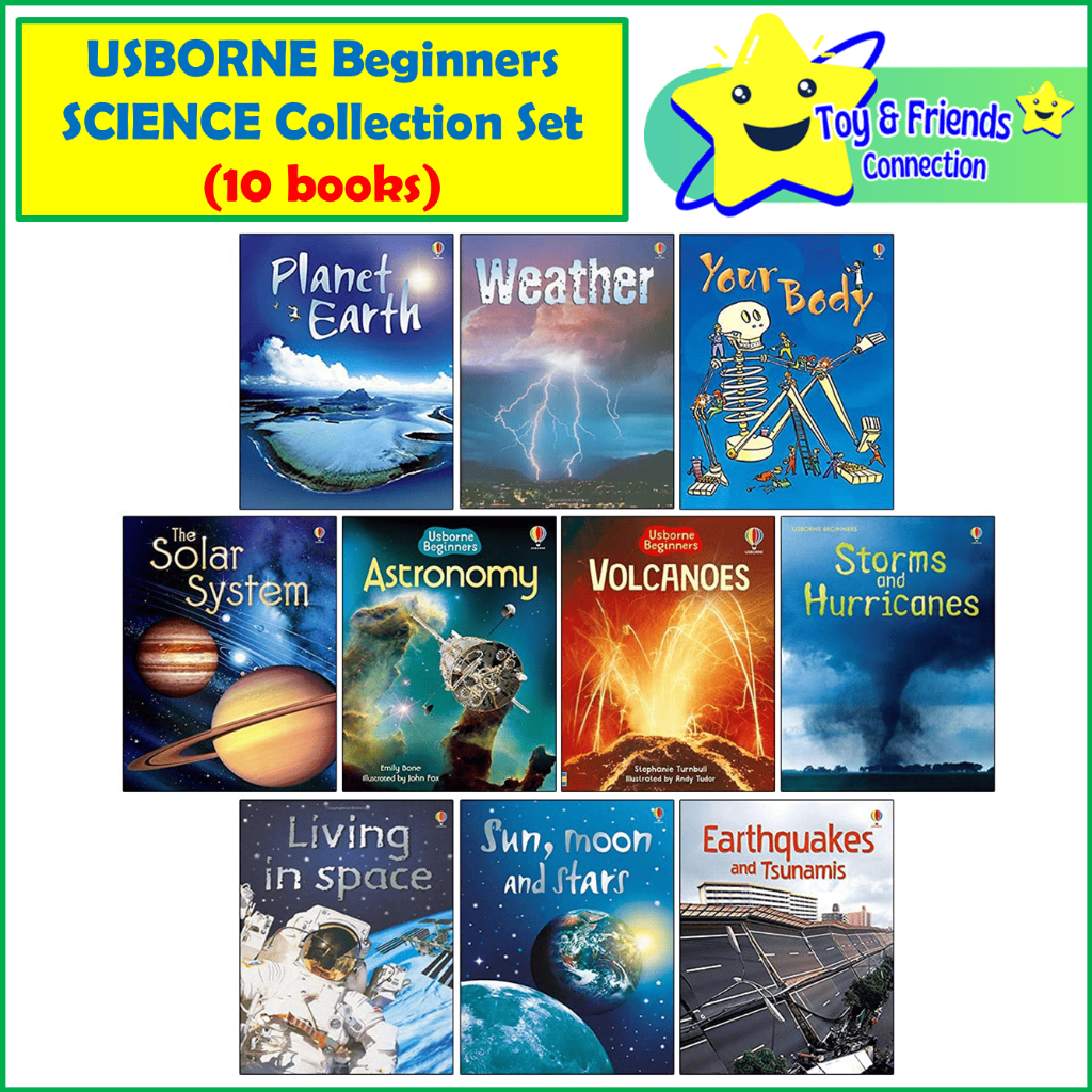 Usborne Beginners Science Collection Box Set (10 Books) | Shopee Singapore