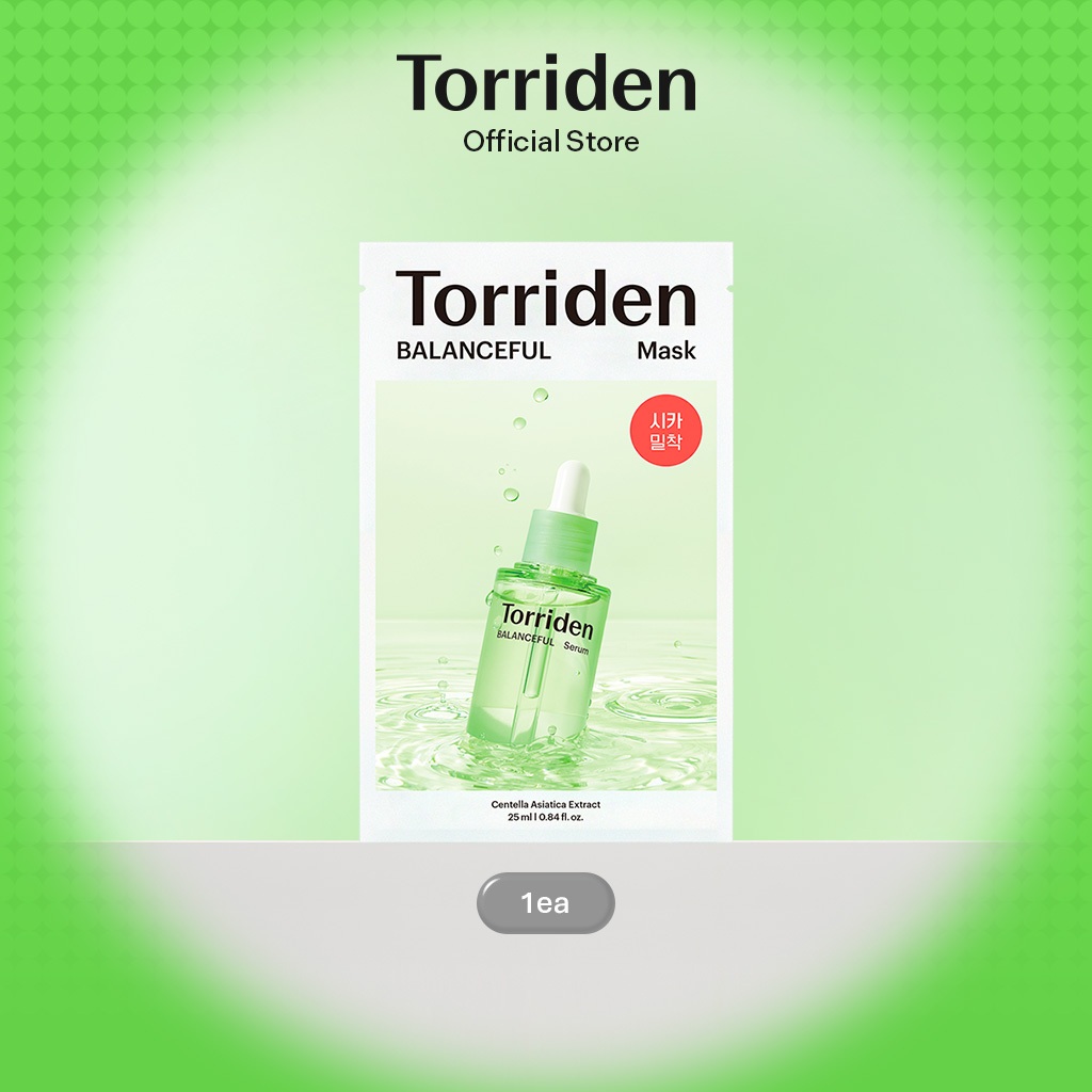 [Torriden Official] BALANCEFUL Cica Sheet Mask for skin Soothing and ...