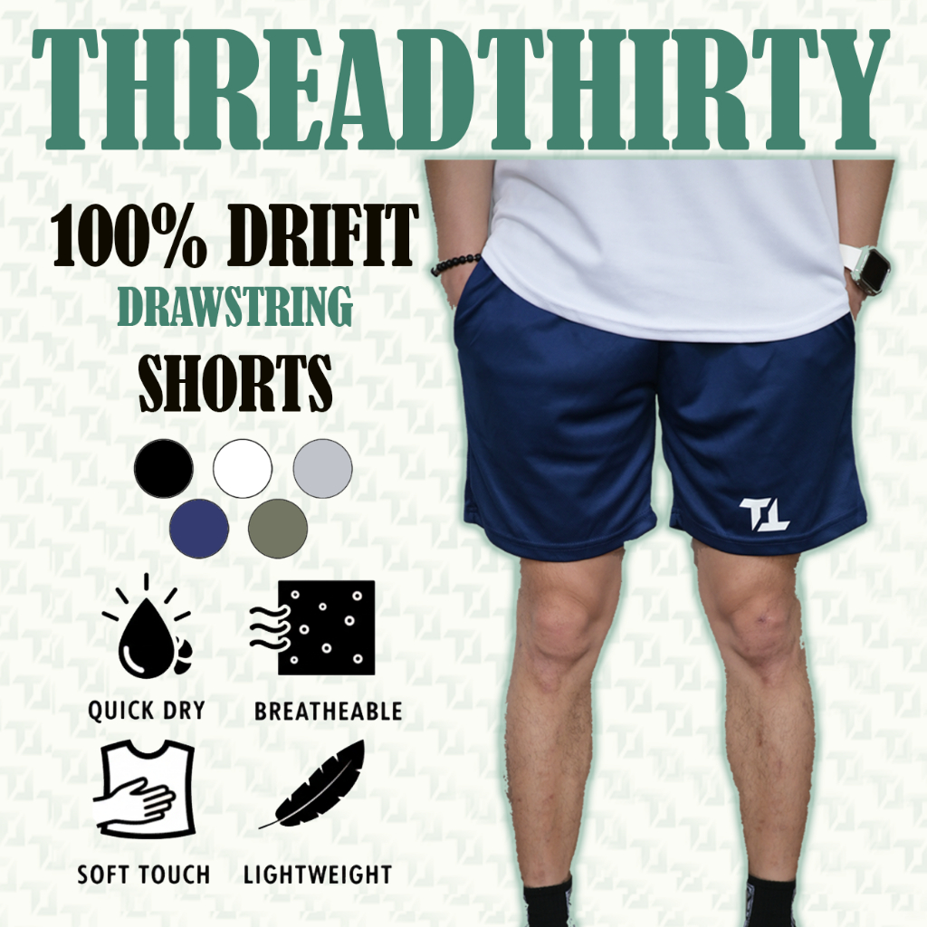 THREADTHIRTY HIGHLY BREATHABLE, LIGHTWEIGHT, QUICKDRY, SOFT TOUCH AND ...